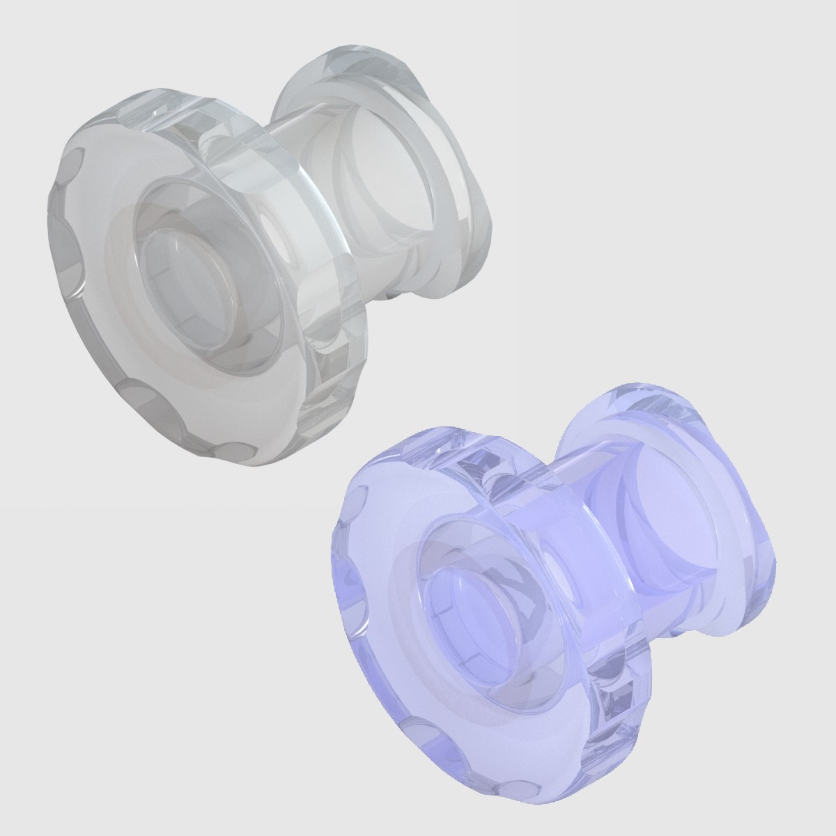 Female Luer Lock Plugs - Various Materials Available